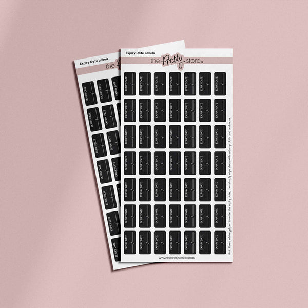 Reuseable Expiry Date Labels | Pretty Pantry Labels - The Pretty Store