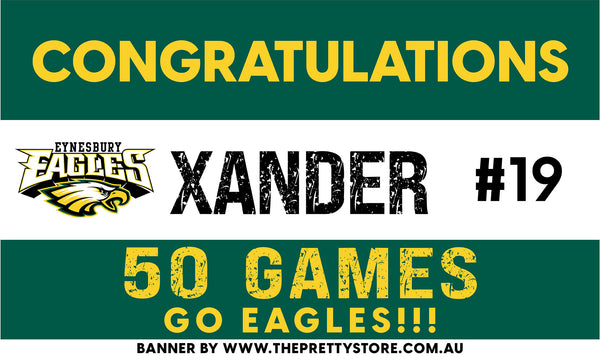Sports Milestone Banners - Eynesbury Football Netball Club - The Pretty ...