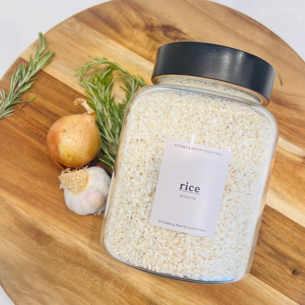 Black Pantry Jars - Screw Top - The Pretty Store