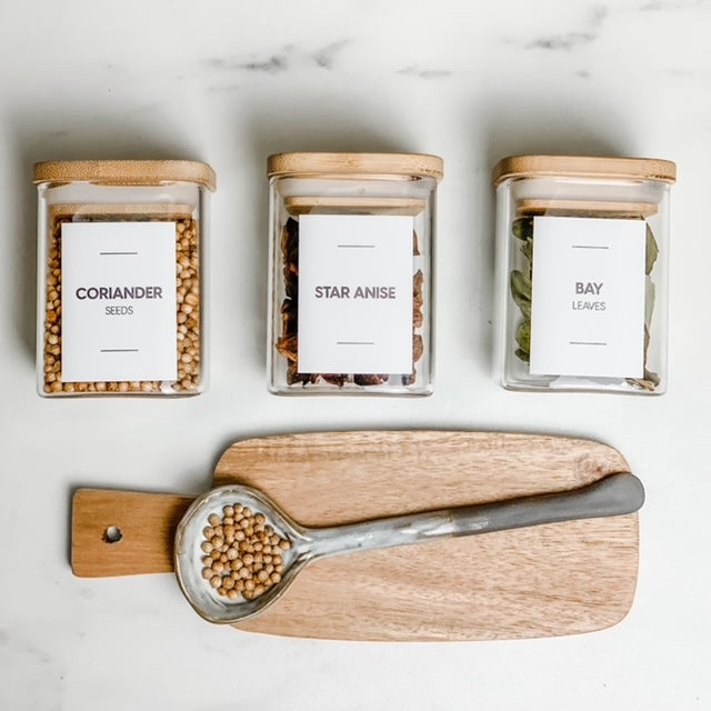 The Pretty Store - Formerly Pretty Pantry Labels | Spice & pantry jars